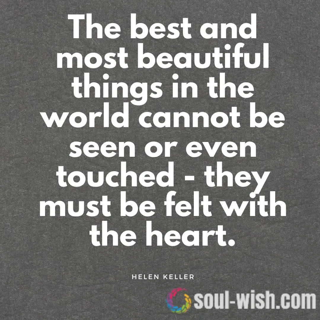 The best and most beautiful things in the world - Soul Wish